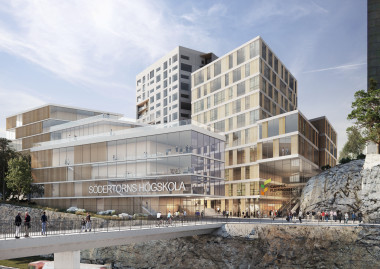 Flemingsberg får 450 nya student- och forskarbostäder - Byggkontakt